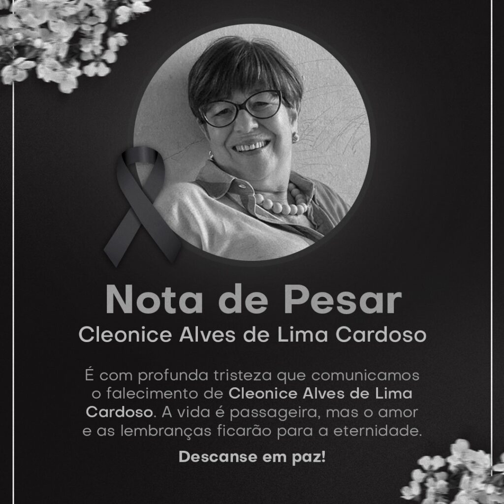 LUTO | SSPMA lamenta o falecimento da Professora Cleonice Alves de Lima ...
